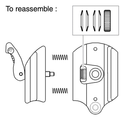 Fliplock replacement lever kit – ARCA-SWISS USA