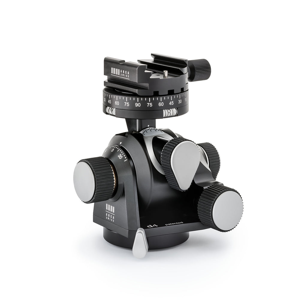 d4 Geared Tripod Head | ARCA-SWISS – ARCA-SWISS USA