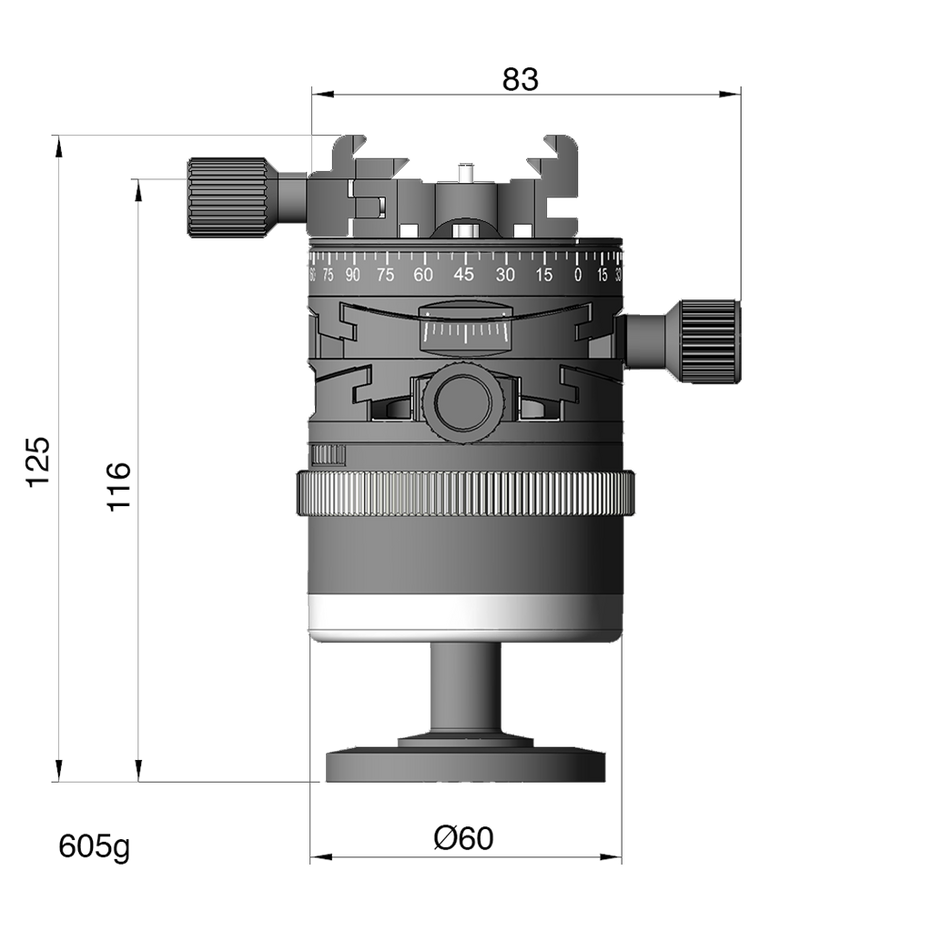 monoball® p0+ Hybrid – ARCA-SWISS USA