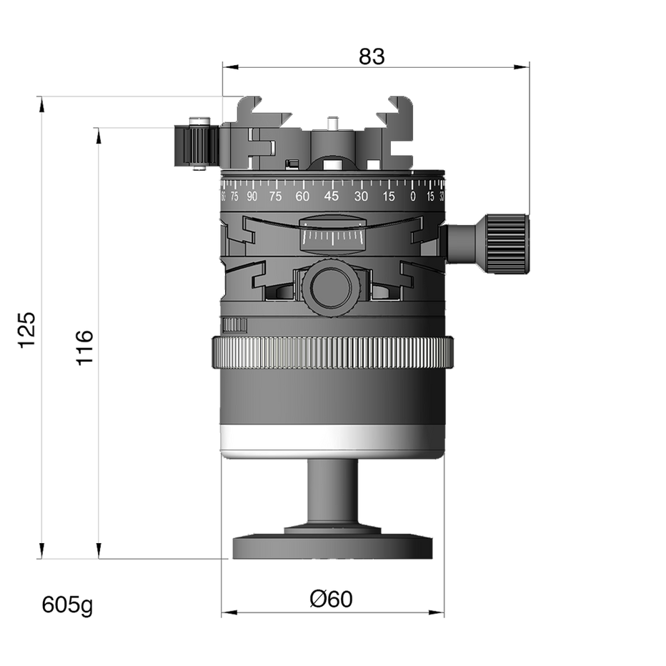 monoball® p0+ Hybrid – ARCA-SWISS USA